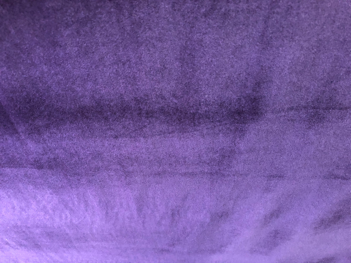 Stretch Velour, Purple – Fabric Muse