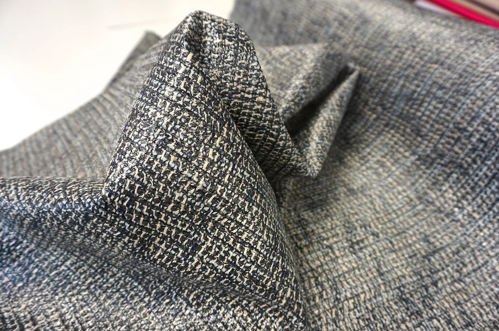 Coated Tweed Leno Mesh – Fabric Muse